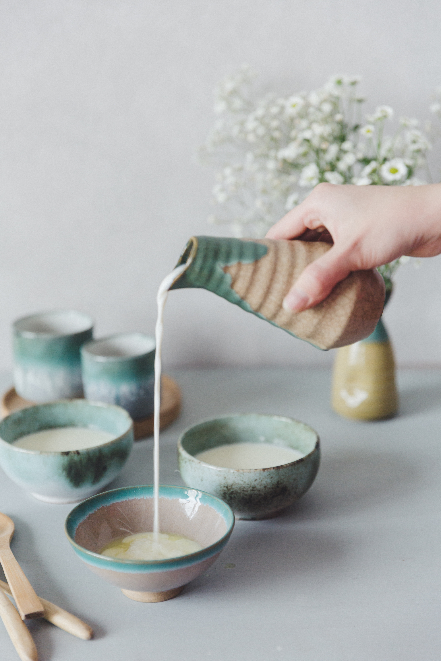 Pudding sữa gừng “thần kỳ” (Magic ginger milk pudding) – bake it glamorous